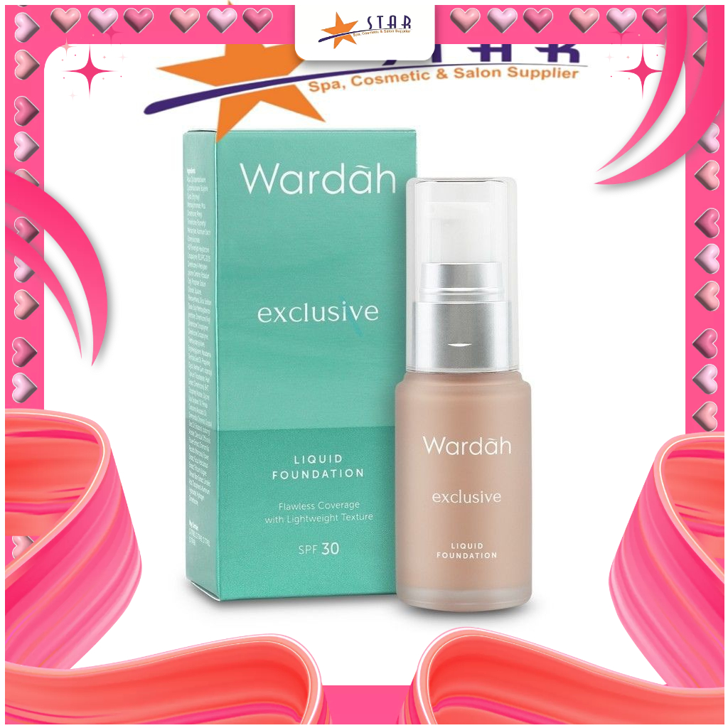 Jual * STAR * Wardah Exclusive Liquid Foundation |Foundation Cair/Alas ...
