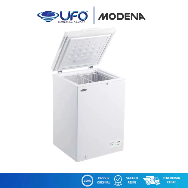 Jual Modena Chest Freezer Box Kapasitas 110 Liter MD0111MAWH | Shopee ...