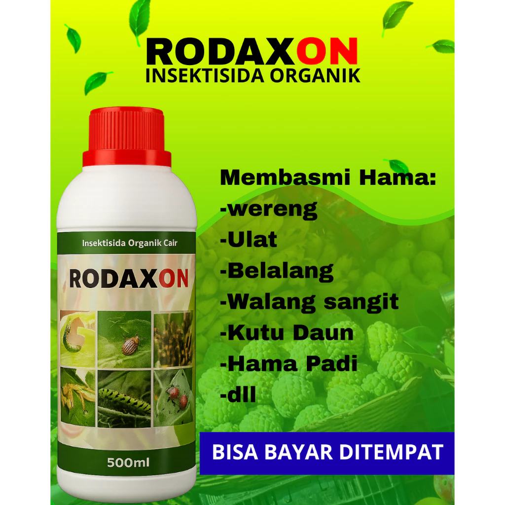 Jual RODAXON OBAT PREMIUM ATASI HAMA SUNDEP BELUK TUMBUHAN DAN PADI ...