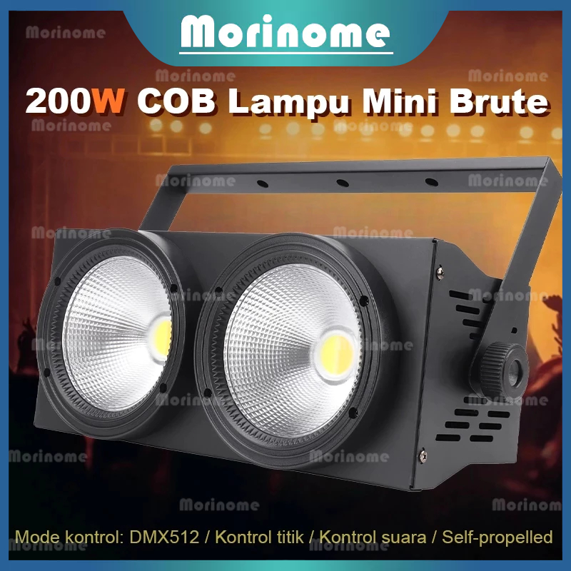 Jual Lampu Sorot Panggung MIni Brute COB 2 Mata Lampu Disco Led 200W ...