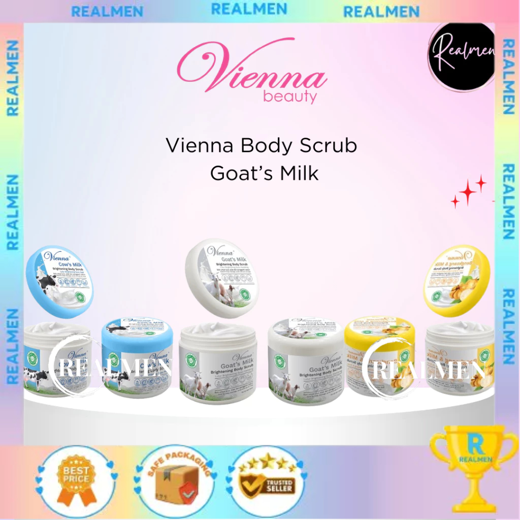 Jual VIENNA BODY SCRUB GOAT'S MILK - BODY SCRUB SUSU KAMBING BPOM ...