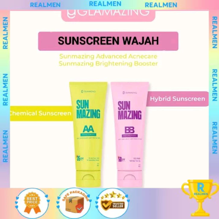 Jual Glamazing Sunscreen |Sunmazing Brightening Booster | Sunmazing ...