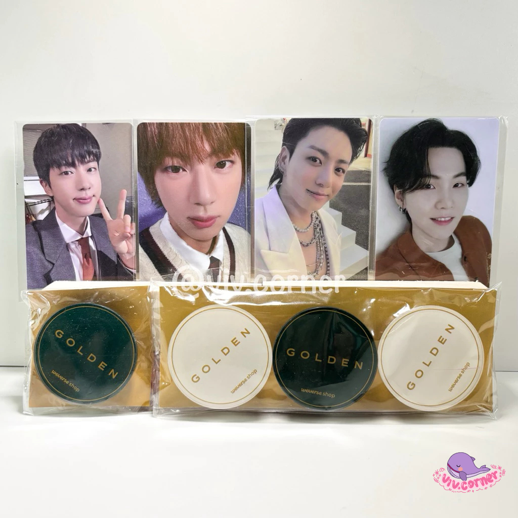 Jual [READY] BTS Official PC POB Weverse - Jungkook JK Golden, Suga Dday, Jin Happy, Jhope JITB ...