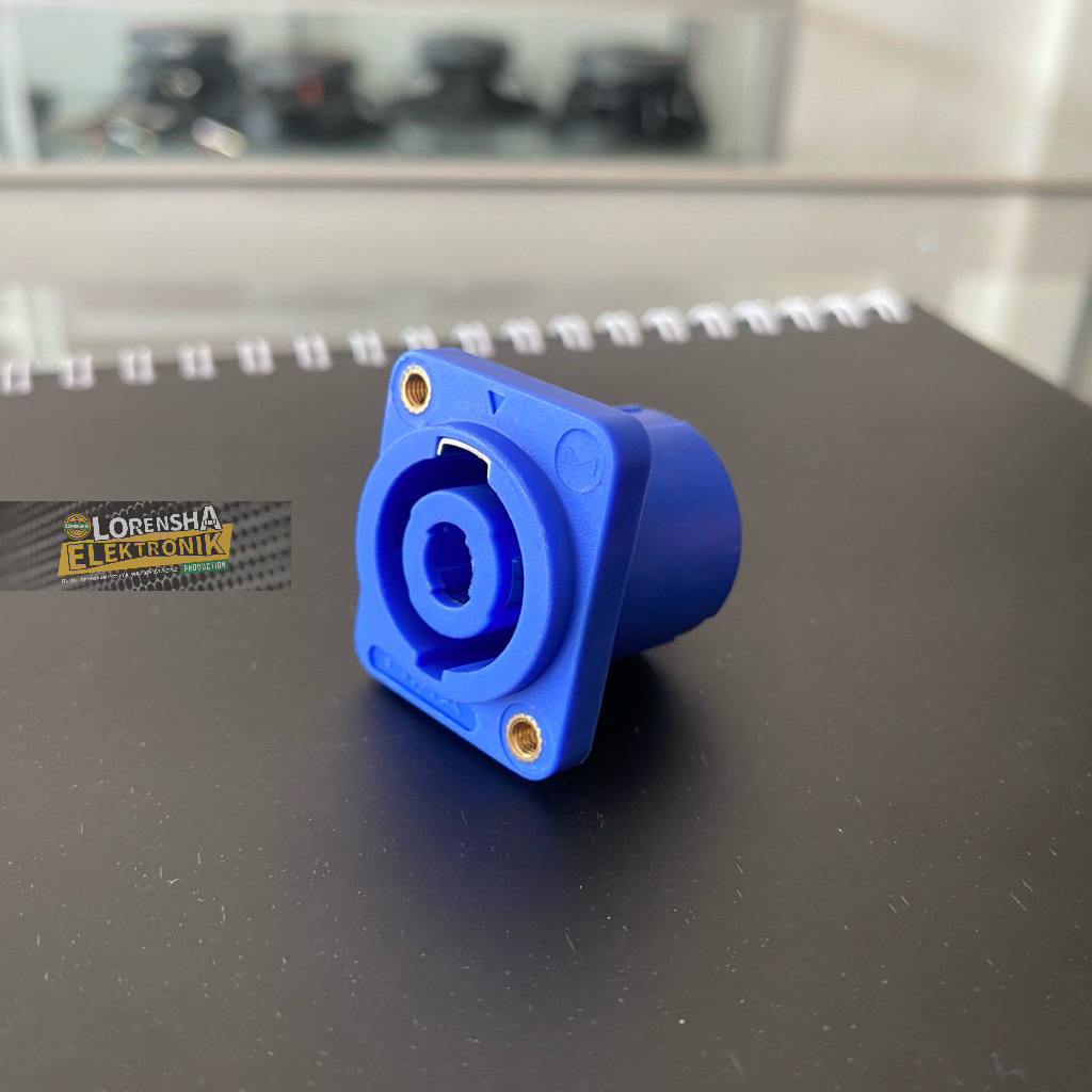 Jual Socket Speakon BMA - Warna Biru | Shopee Indonesia