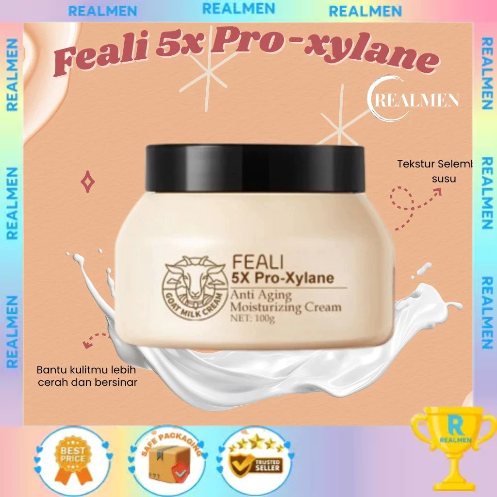 Jual FEALI 5X Pro-Xylane Goat Milk Anti-Aging and Moisturizing Cream ...