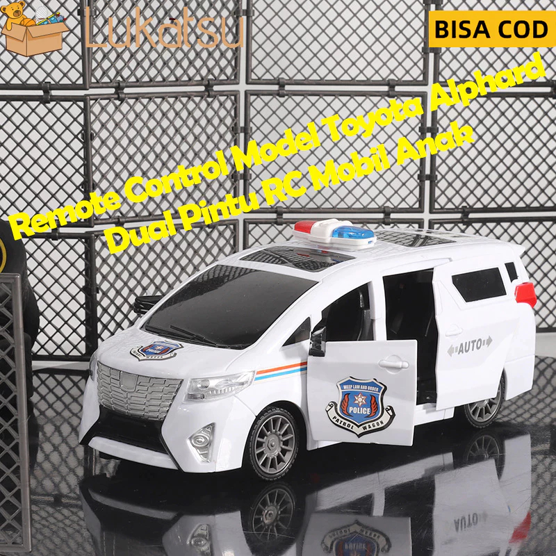 Jual Mainan Mobil Polisi Remote Control Mobil Remot Control Dual Pintu ...