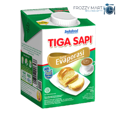 Jual Tiga Sapi Susu Evaporasi 500gr – Krimer Evaporasi Kental Rasa Susu ...