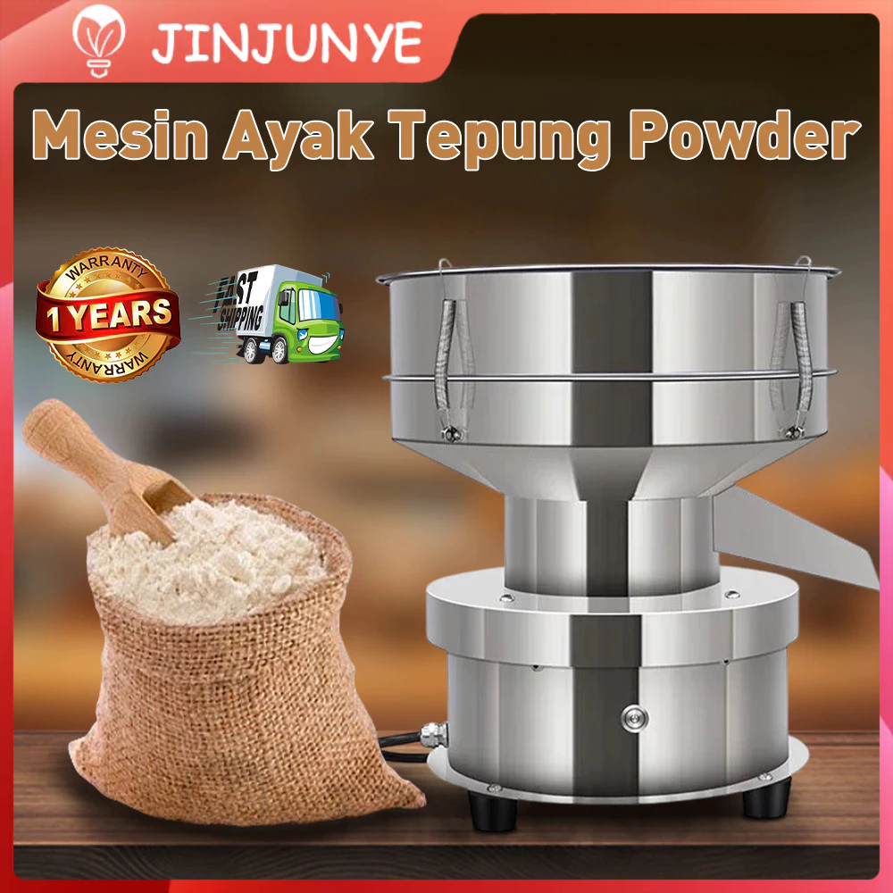 Jual Mesin Alat Pengayak Bubuk Tepung Powder Electric Vibro Separator ...