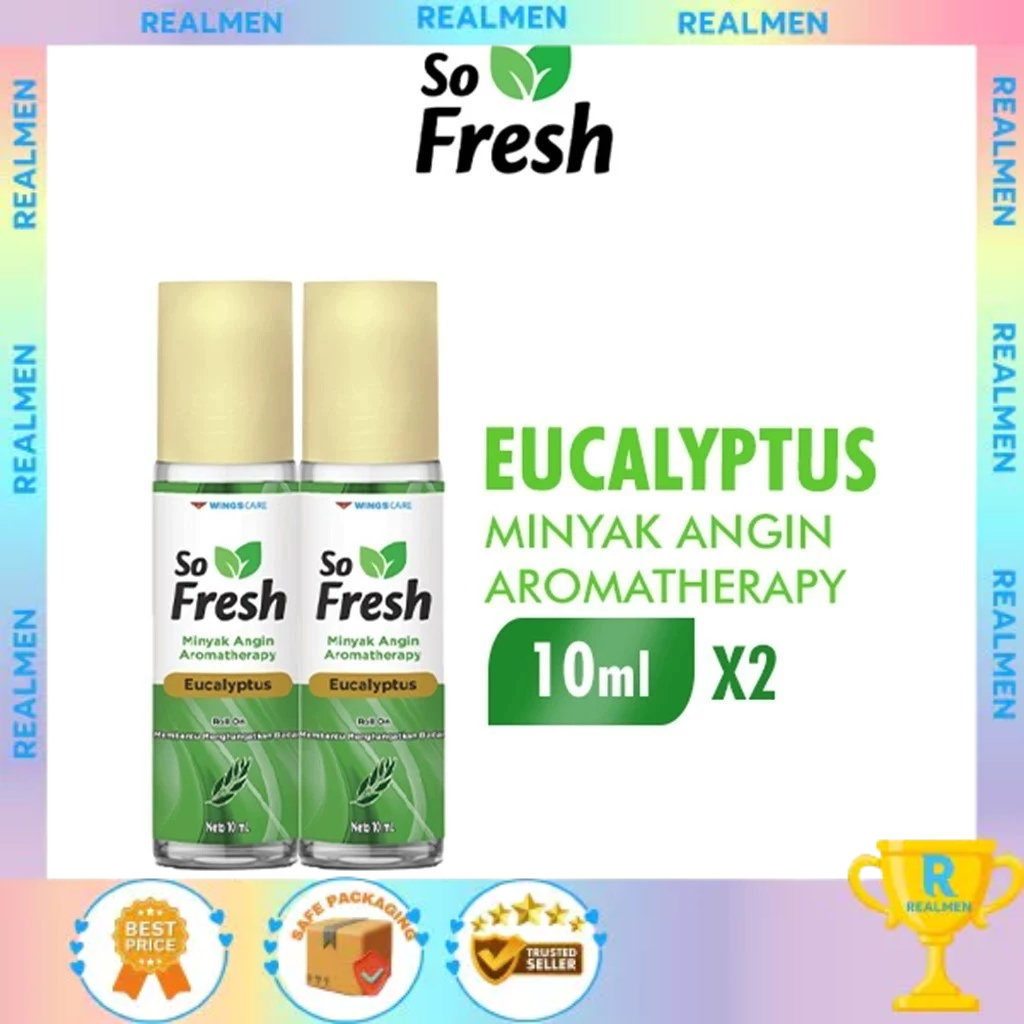 Jual {BUY 1 GET 1} So Fresh Minyak Angin Aromatherapy 10ml| Untuk ...