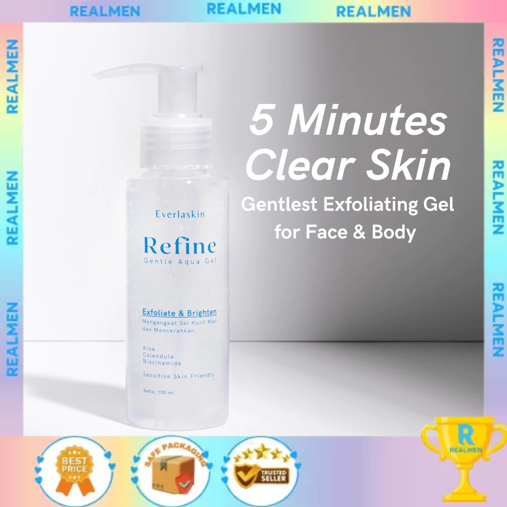 Jual Everlaskin Refine Gentle Aqua Gel Exfoliating Peeling Scrub Wajah ...