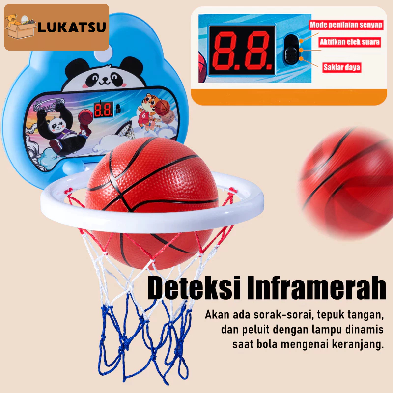 Jual Mainan Basket Anak Ring Basket Mainan Bola Basket dengan Tampilan ...