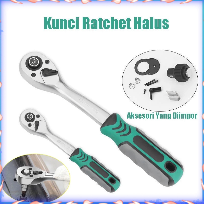 Jual Gagang Ratchet Stang Kunci Shock 1/2/Gagang Kunci Shock Ratchet ...