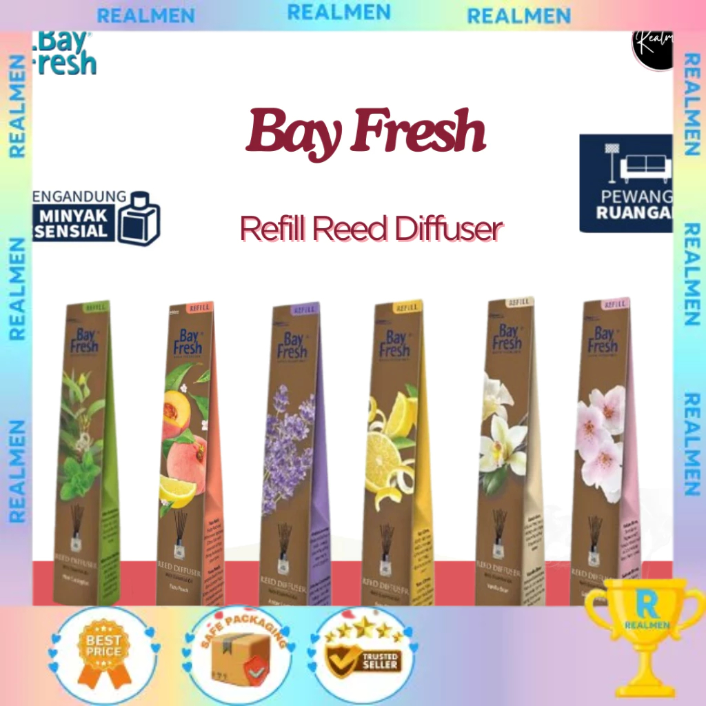 Jual BAYFRESH REED DIFFUSER REFILL | ALL VARIANT | 30ML | Shopee Indonesia