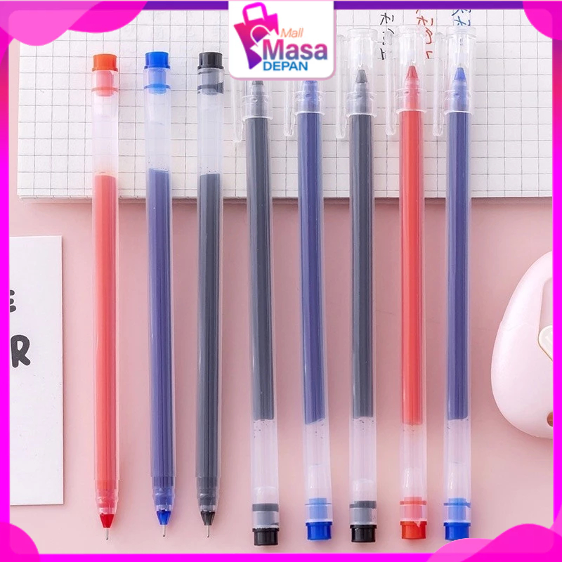 Jual MMD Pulpen Gel 0.5mm Bolpoin Pena Pulpen Tinta Gel Cair Pena ...