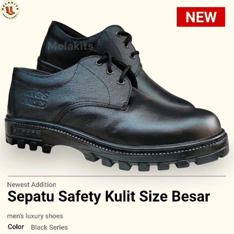 Jual Sepatu Safety Ukuran Besar Ukuran Jumbo Sepatu Kulit Pria Sepatu ...