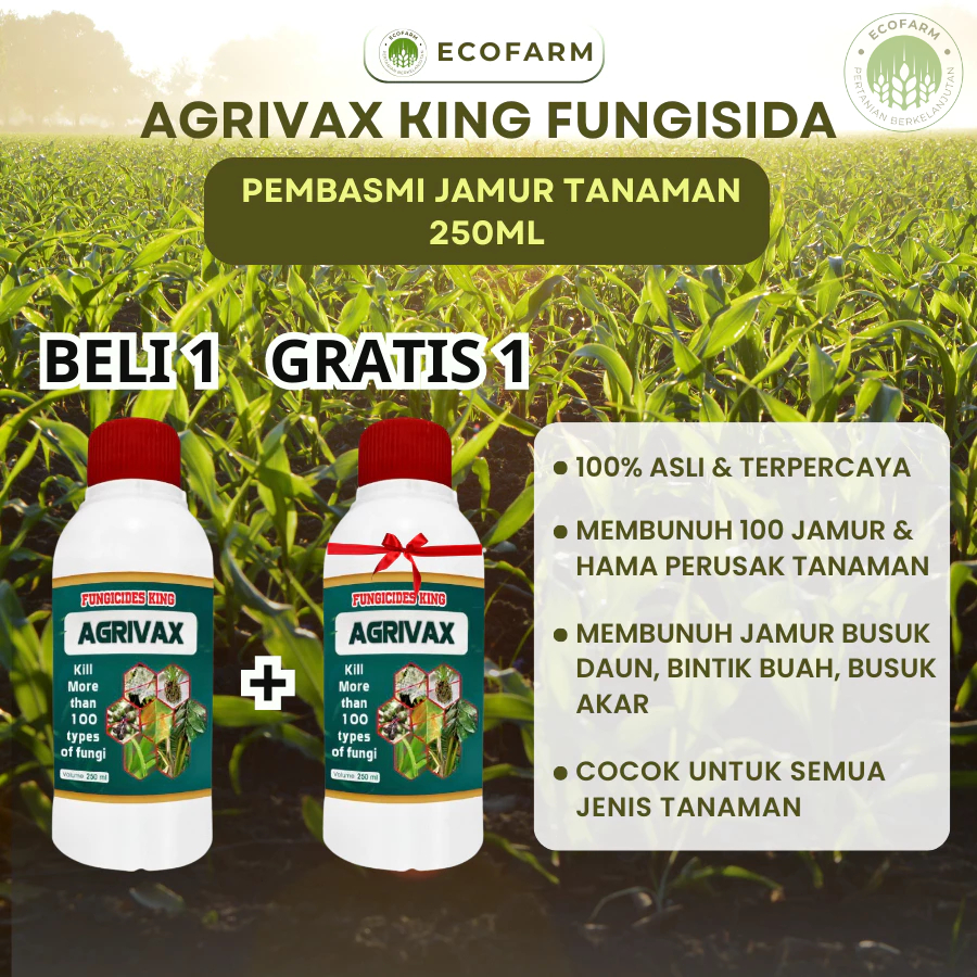 Jual AGRIVAX Pestisida Ramah Lingkungan untuk Semua Jenis Tanaman ...