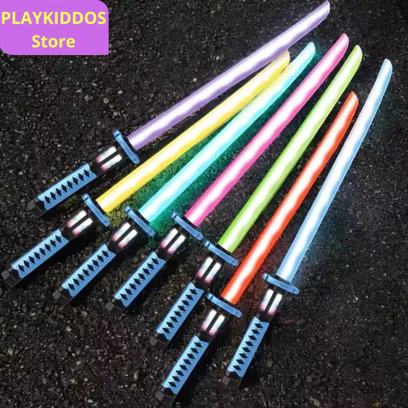 Jual Mainan Pedang Anak dengan Lampu Suara Ninja Jepang Cosplay Senjata ...