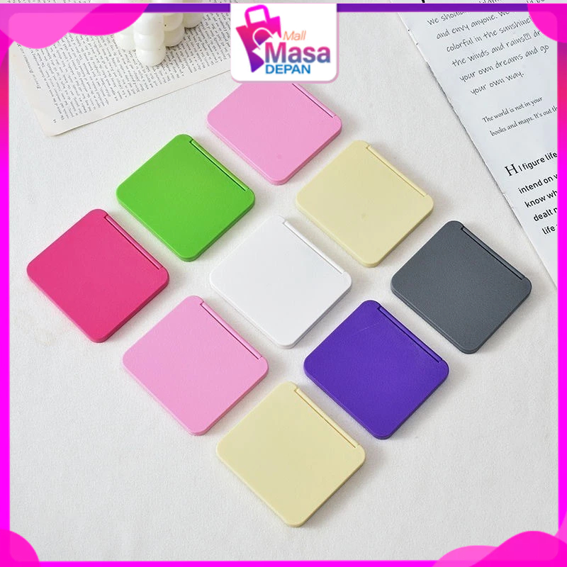 Jual MMD Cermin Lipat 2 Sisi Persegi Polos Kaca Make Up Lipat Traveling ...