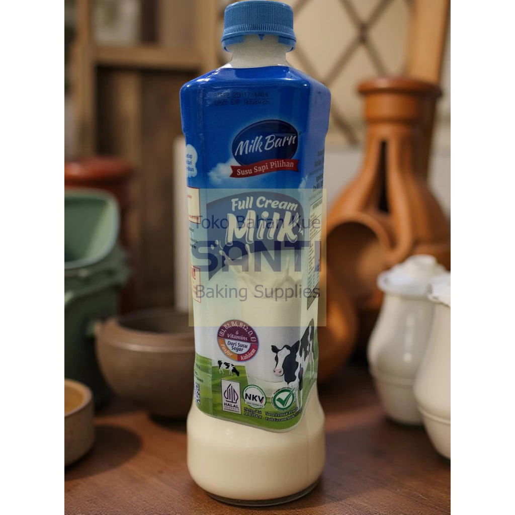 Jual Milk Barn | Susu UHT Full Cream | 1 Liter | Shopee Indonesia