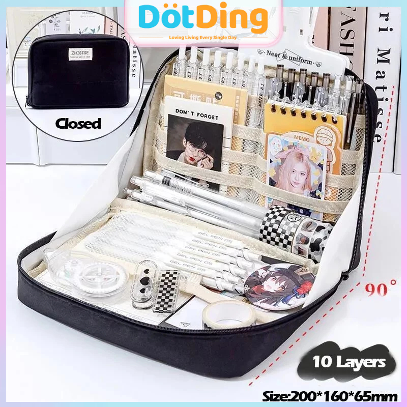 Jual [DOTDING] ‌Tas Pensil Anak Sekolah - Kapasitas Super Besar ...