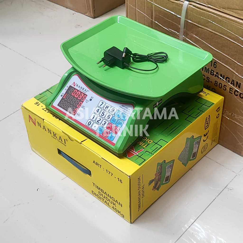 Jual Timbangan Duduk Digital 40kg NANKAI - Digital Hanging Scale ...