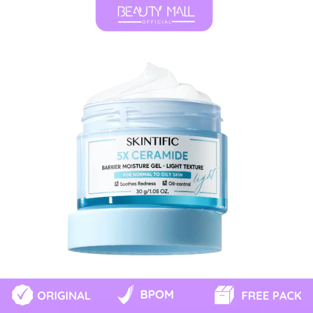 Jual SKINTIFIC 5X Ceramide Barrier Moisture Gel Light Texture Oil ...