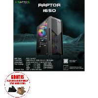 Jual 3 POWER UP CASING GAMING RAPTOR R-1650 + 2 FAN RGB | Shopee Indonesia