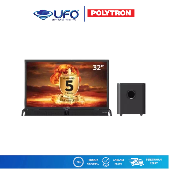 Jual Polytron TV 32 inch LED Digital PLD32BV1558 | Shopee Indonesia