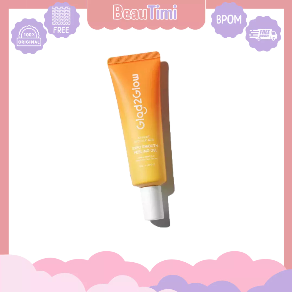 Jual beautimi - GLAD2GLOW peeling gel Apricot Glycolic Acid Exfo Smooth ...