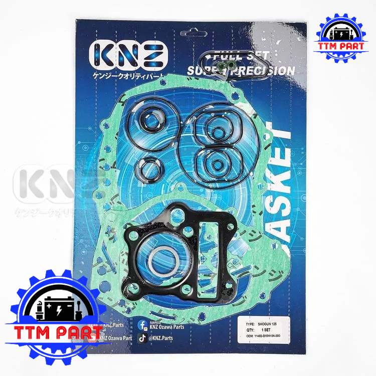 Jual GASKET FULL SET SUZUKI SHOGUN 125 PACKING FULLSET TOP TOPSET PAKING KNZ SHOGUN 125 FD ...