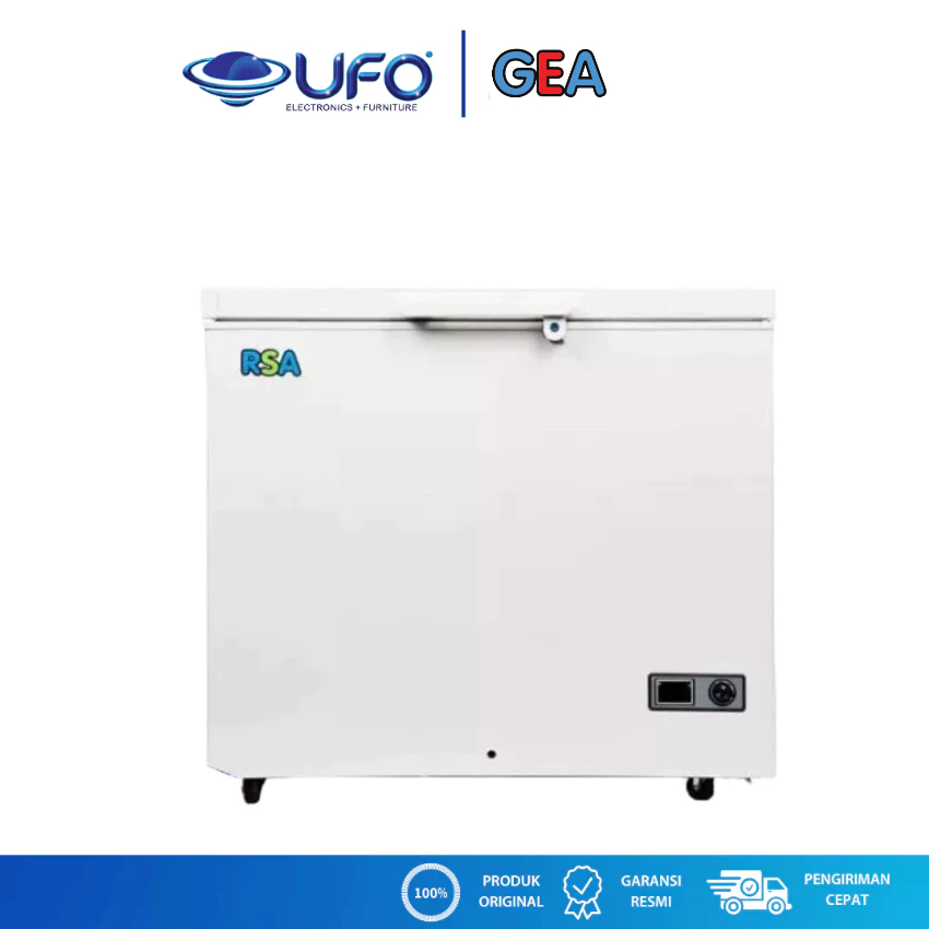 Jual Gea RSA Chest Freezer CF310Q (310 Liter) | Shopee Indonesia