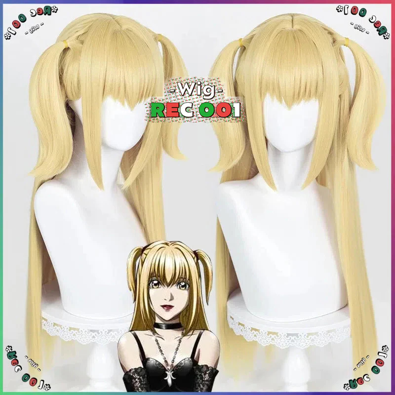 Jual Wig MisaMisa Cosplay DEATH NOTE Orang Dewasa/Anak-Anak Dapat ...