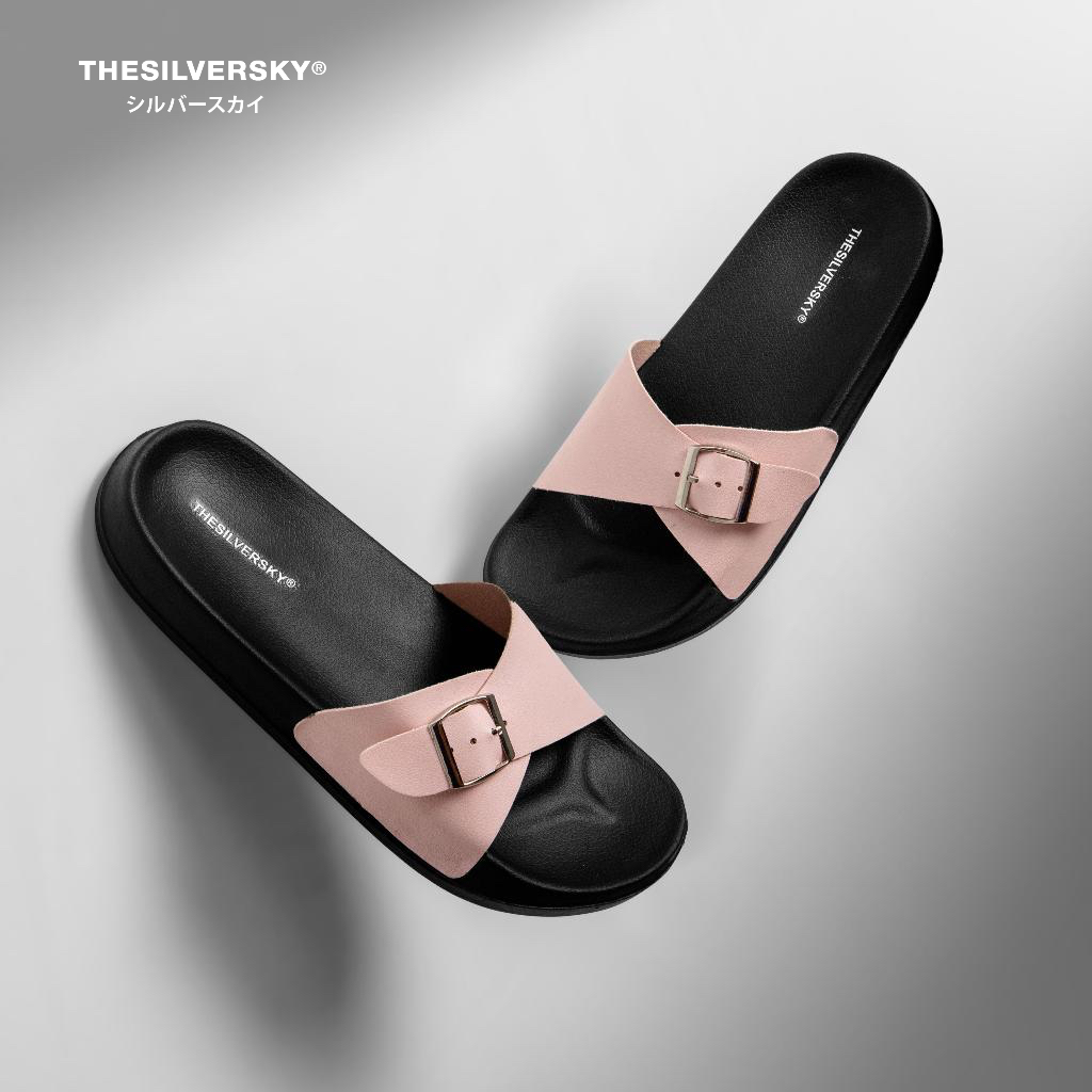Jual Thesilversky Candy Slides | Women Slip On Premium Sandal Wanita ...