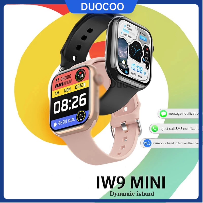 Jual New 38mm Smart Watch IW10/9 Mini Serise 10/9 Dynamic island Always ...