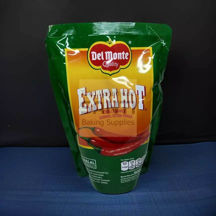 Jual Del Monte Delmonte | Extra Hot Chilli Sauce Saus Sambal | 500 Gram | Shopee Indonesia