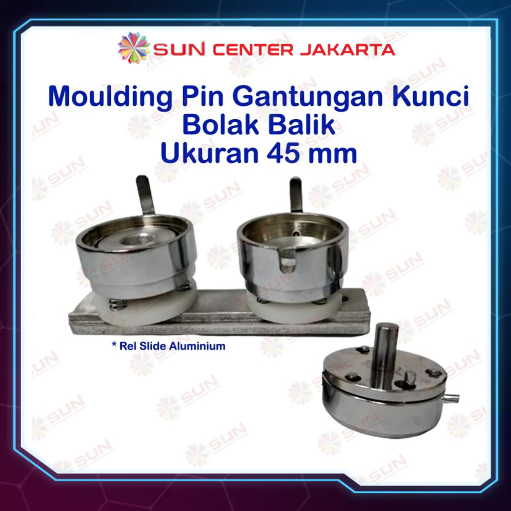 Jual Moulding Pin Talent Ukuran 25, 32, 44, 58, 75 dan 2 sisi ( Bolak ...