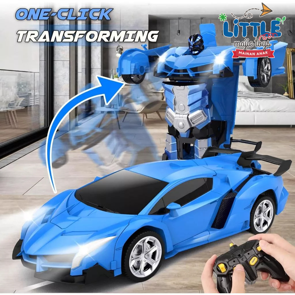 Jual Mainan Kendaraan Robot Deformasi untuk Anak-anak Mobil Robot ...