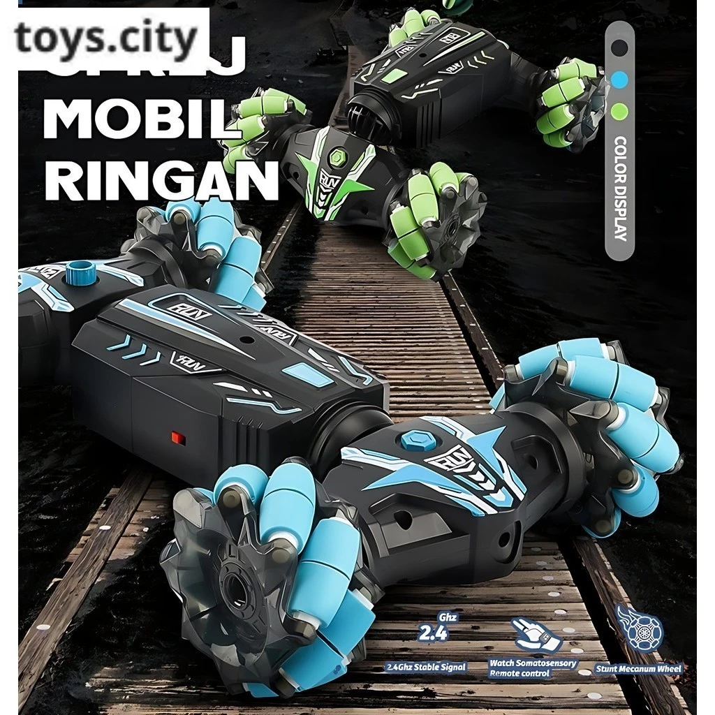 Jual Mainan Mobil Stunt RC Car Mobil Akrobat Remote Control dengan ...