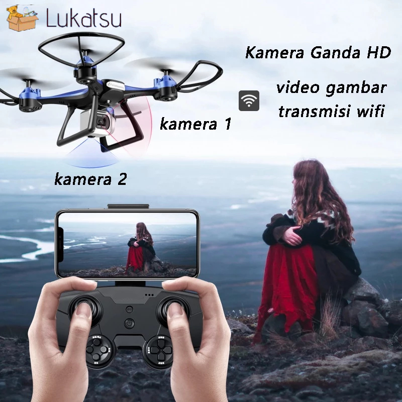 Jual Rc Drone Fpv Quadcopter Uav Dengan Kamera 4k Hd Profesional Wide