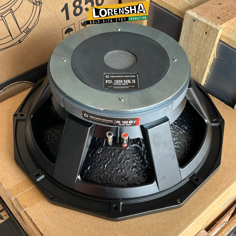 Jual Speaker Precision Devices PD1850 MK II Grade A Double Spider ...