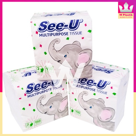 Jual Aneka Tissue ( Pop Up ) 150s [See-U/Tiss-U] --- @Pack | tisue tisu ...