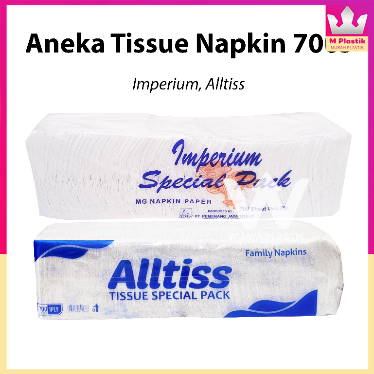 Jual Aneka Tissue ( NAPKIN ) 450 & 700 sheet [Imperium/Alltiss/Maska ...