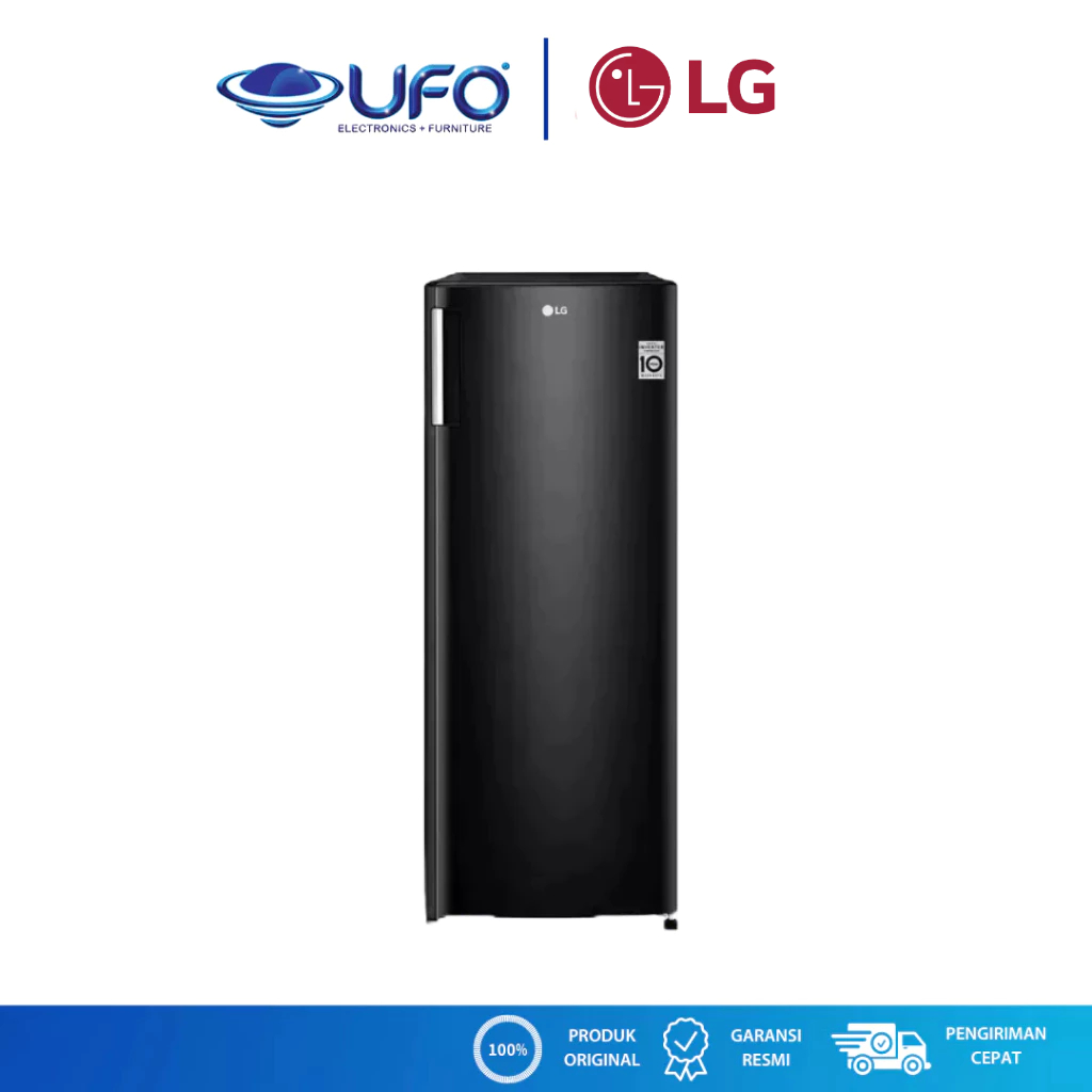 Jual LG Freezer Standing Smart Inverter Compressor Upright Freezer 171 ...
