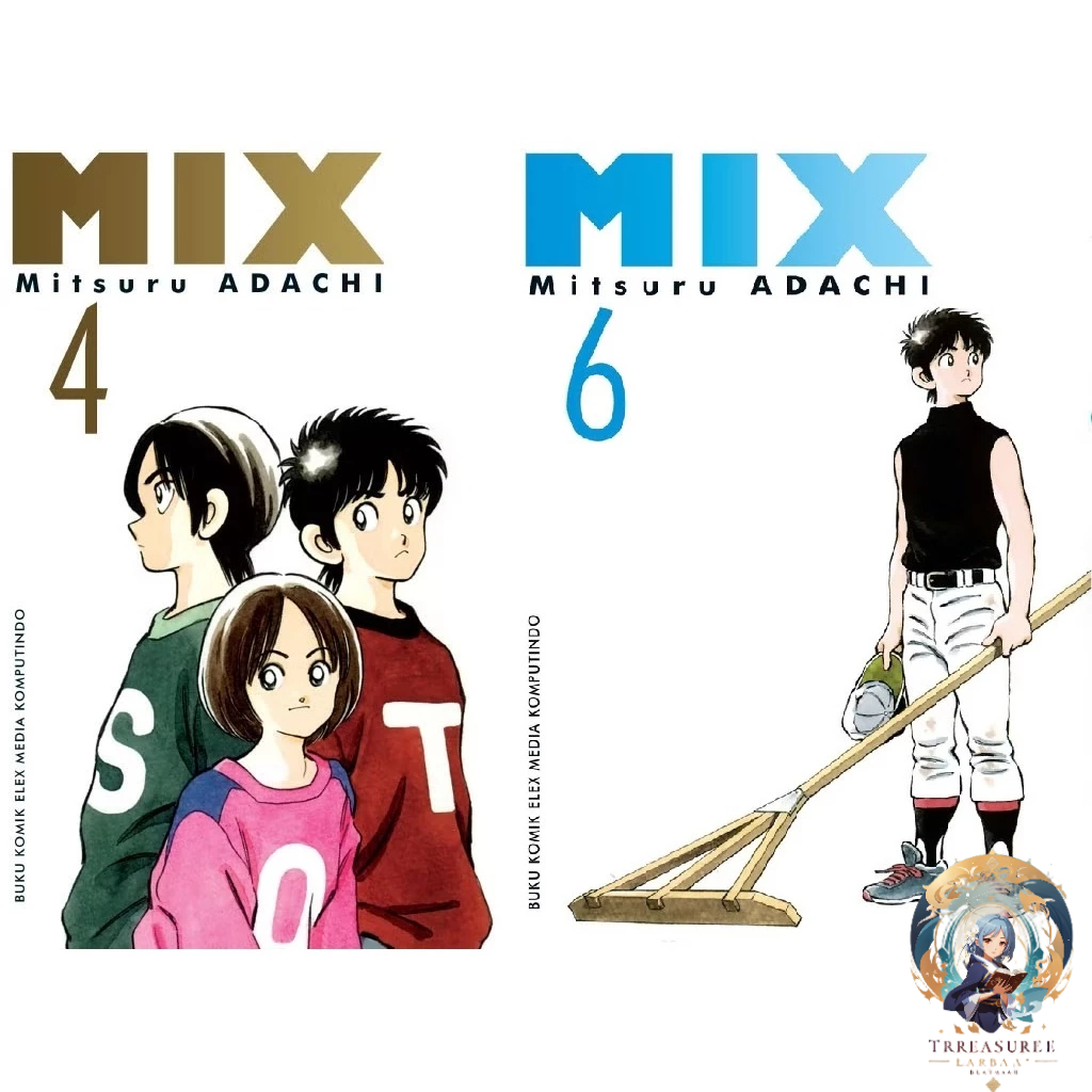 Jual Komik MIX Volume 1-6 [Manga] Adachi Mitsuru | Shopee Indonesia