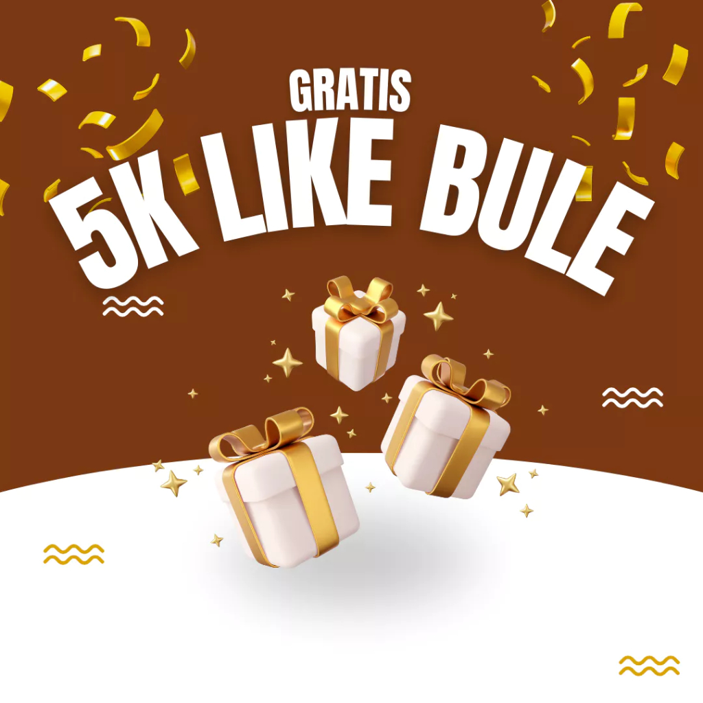 Jual GRATIS 5K LIKE IG BULE PERMANEN BERGARANSI | Shopee Indonesia