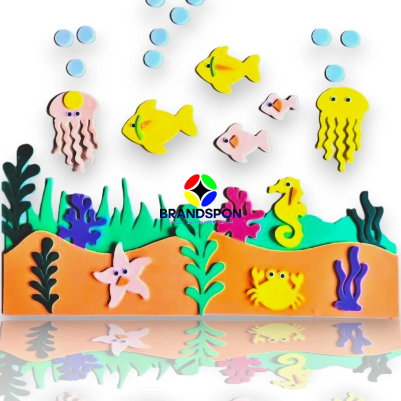 Jual Hiasan Dinding Bawah Laut ~ Undersea (50 cm x 60 cm) jendela pojok ...