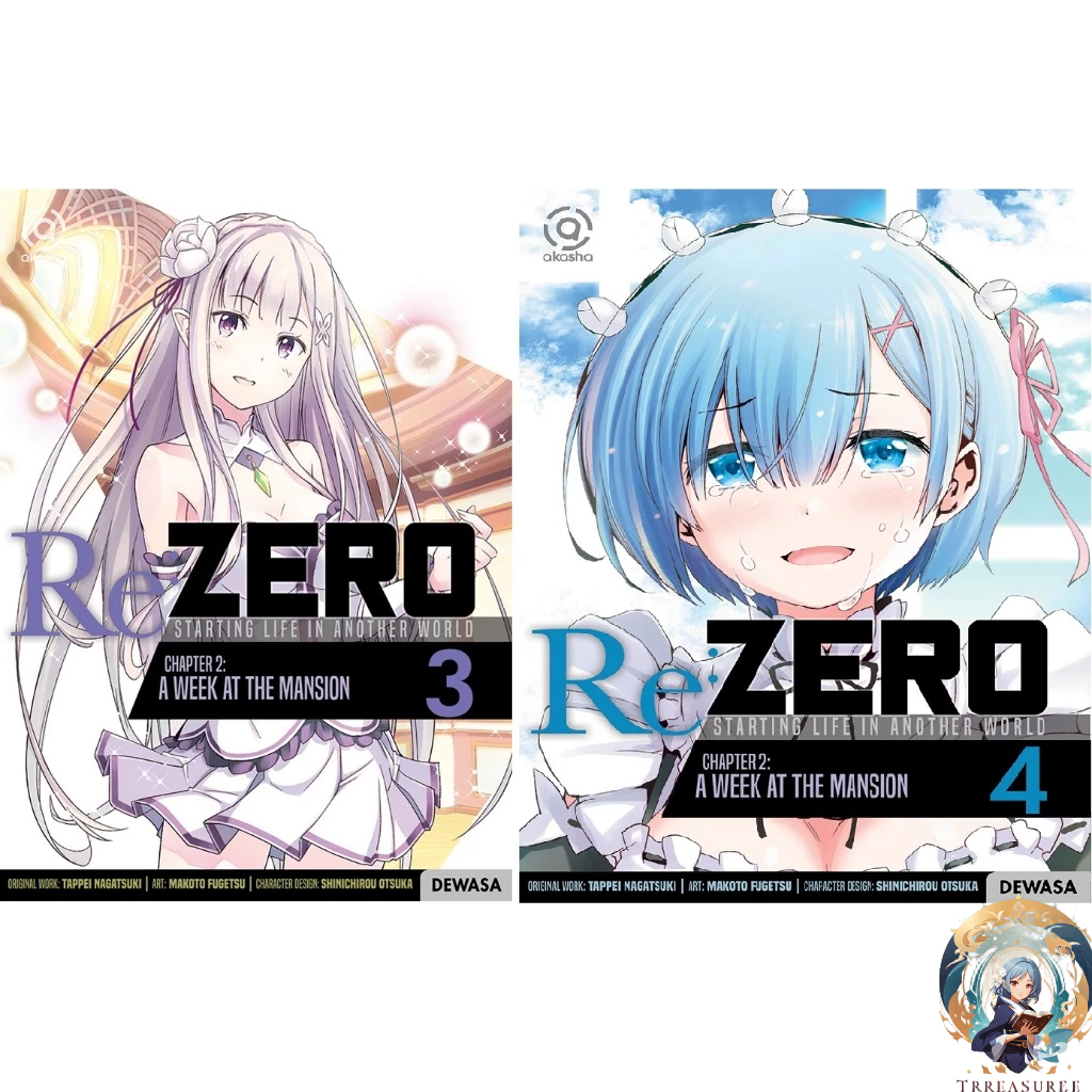 Jual Komik Re Zero kara Hajimeru Isekai Seikatsu Volume 1-4 [Re: Zero, Starting Life In Another ...