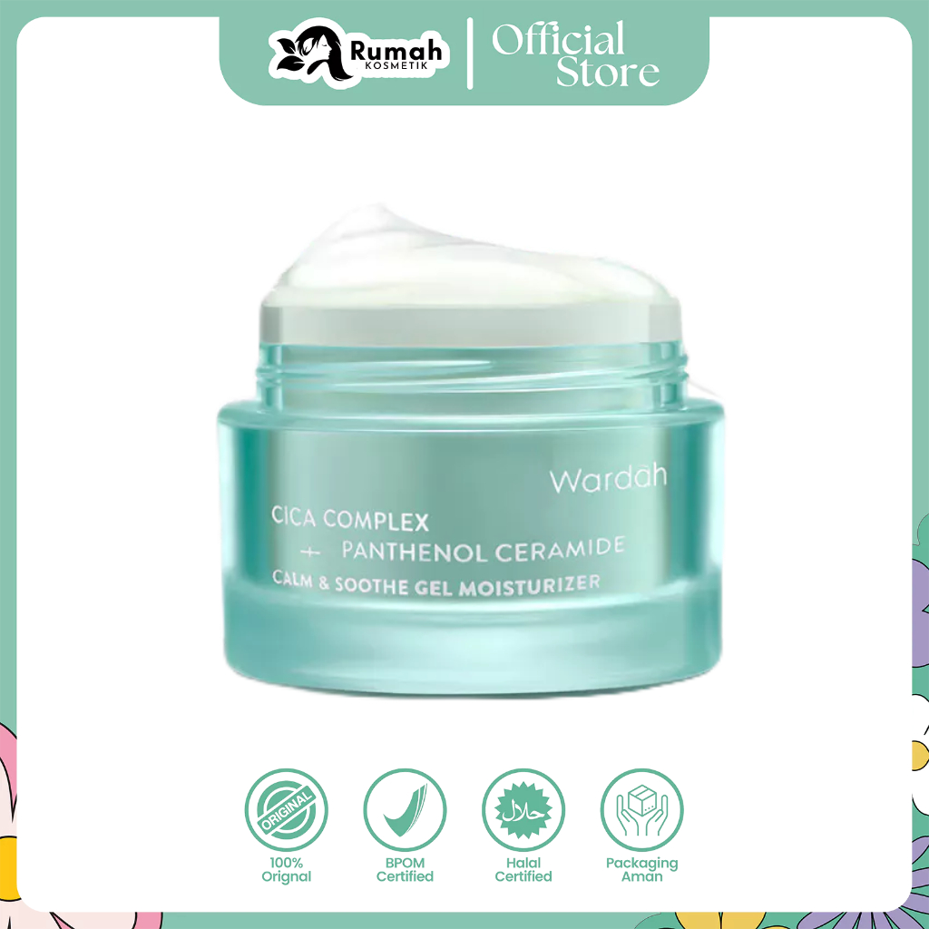 Jual Wardah Cica Complex + Panthenol Ceramide Calm & Soothe Gel ...