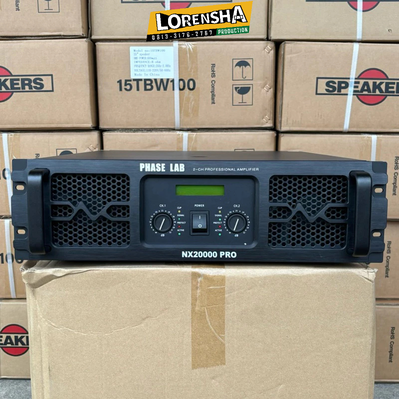 Jual Power Amplifier PHASELAB / PHASE LAB NX20000 PRO | Shopee Indonesia