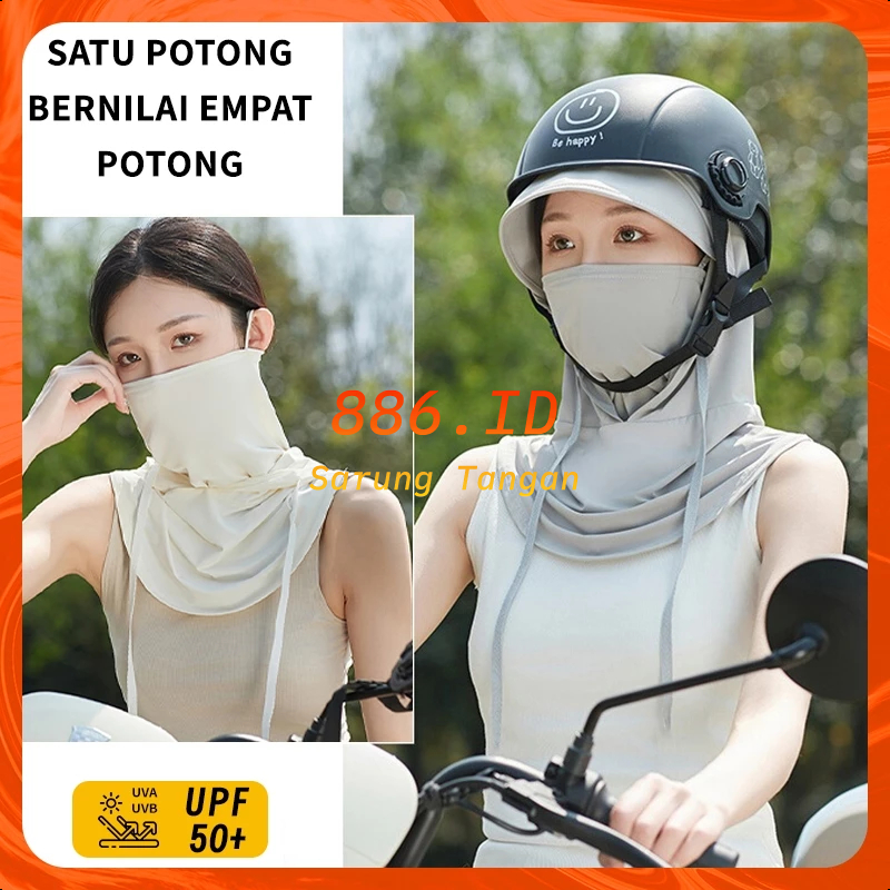 Jual Topi Masker Penutup Wajah Kupluk Masker Masker Pelindung Sinar ...